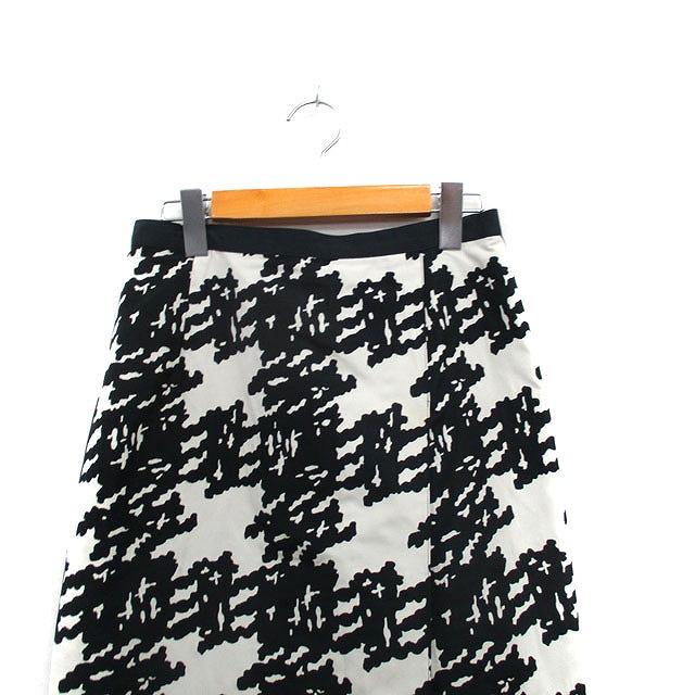 ダブルビー wb ラップ風 スカート ロング 総柄 38 ブラック 黒 /KT27 レディース : ブランド古着販売のベクトル - 通販 - Yahoo!ショッピング