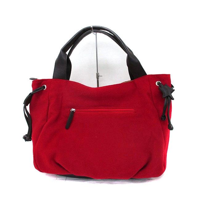 ホコモモラデシビラ Jocomomola de Sybilla ハンドバッグ ジップ フロントプリント レッド 赤 /KT4 レディース : ブランド古着販売のベクトル - 通販 ...