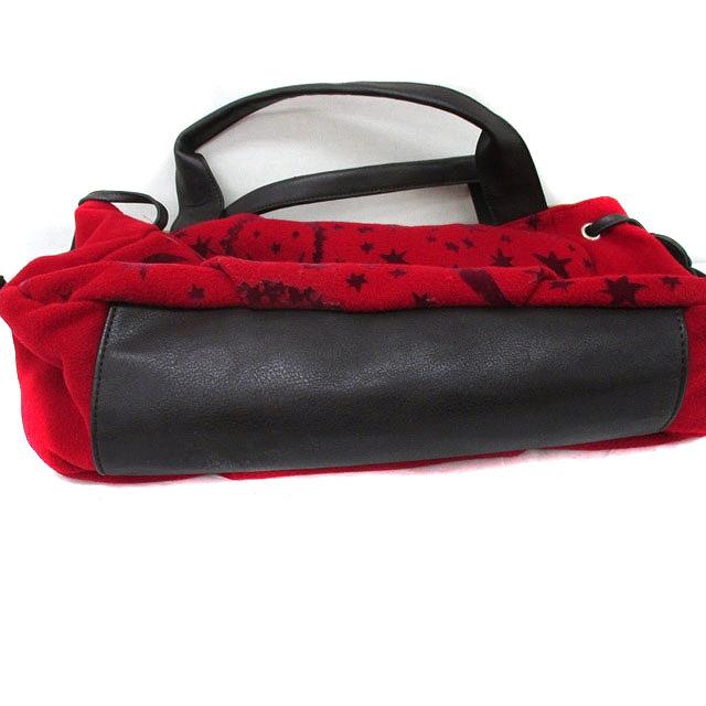 ホコモモラデシビラ Jocomomola de Sybilla ハンドバッグ ジップ フロントプリント レッド 赤 /KT4 レディース : ブランド古着販売のベクトル - 通販 ...