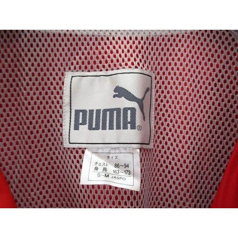 PUMA プーマ ジャケット ウインドブレーカー S〜M 赤 レッド PUMA プーマ ジャケット ウインドブレーカー S〜M 赤 レッド