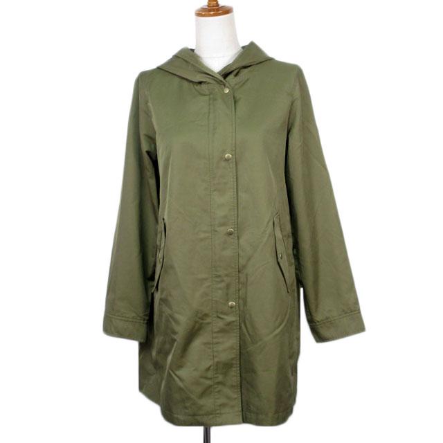 スタイルノート Style Note コート ジャケット フード シャイニー 9 緑 カーキ レディース : ブランド古着販売のベクトル ...
