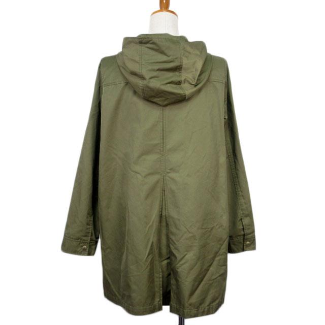 スタイルノート Style Note コート ジャケット フード シャイニー 9 緑 カーキ レディース : ブランド古着販売のベクトル ...