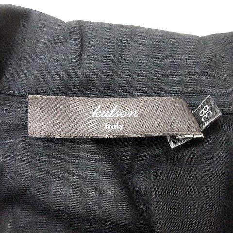 カルソン kulson ワンピース ミモレ ロング 長袖 ベルト付き 38 黒 ブラック /MN レディース : ブランド古着販売のベクトル ...