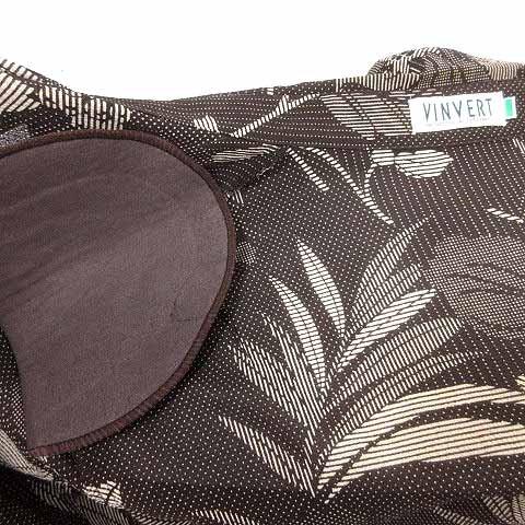 バンベール VINVERT セットアップ 上下 シャツ 肩パッド付き フレアスカート ロング ドット 花柄 9AR 茶 ブラウン /YK レディース : ブランド古着販売のベクトル - 通販 ...