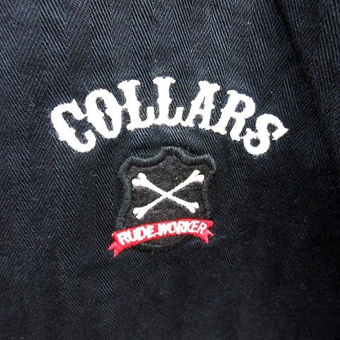 カラーズ COLLARS ベスト 前開き ノースリーブ L 黒 ブラック /RT メンズ : ブランド古着販売のベクトル - 通販 - Yahoo!ショッピング
