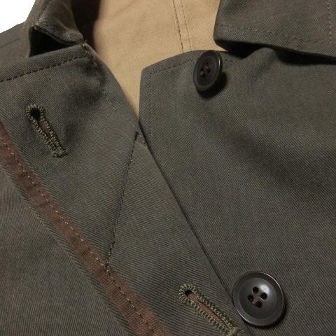 リフレクト Reflect ジャケット ステンカラー ストレッチ 比翼 デニム 40 茶 ブラウン カーキ /CK3 ☆ レディース : 198-902209080003 : ブランド古着販売 ...