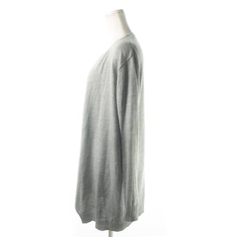 AZUL BY MOUSSY（アズールバイマウジー） AZUL by moussy basic カーディガン ニット トッパー 長袖 M グレー /AO16 レディース : ブランド古着販売の ...