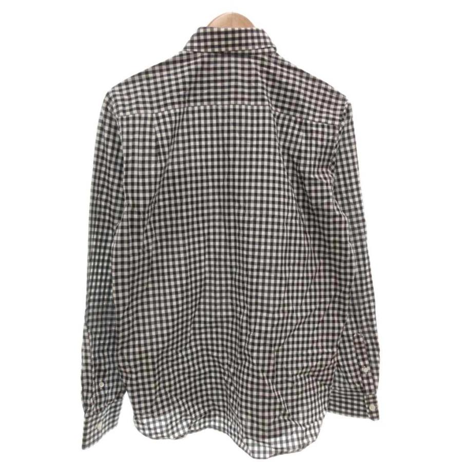 WACKO MARIA（ワコマリア） ×トーマスメイソン BDシャツ L 白 ホワイト 黒 ブラック ギンガムチェック柄 ボタンダウンカラー ...