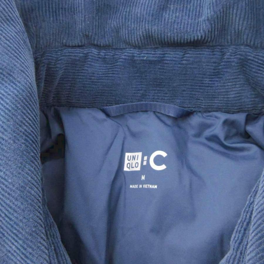 ユニクロ（UNIQLO） :C キルティングジャケット M 紺 ネイビー キルティング 長袖 襟付き /SX GY59 レディース ...