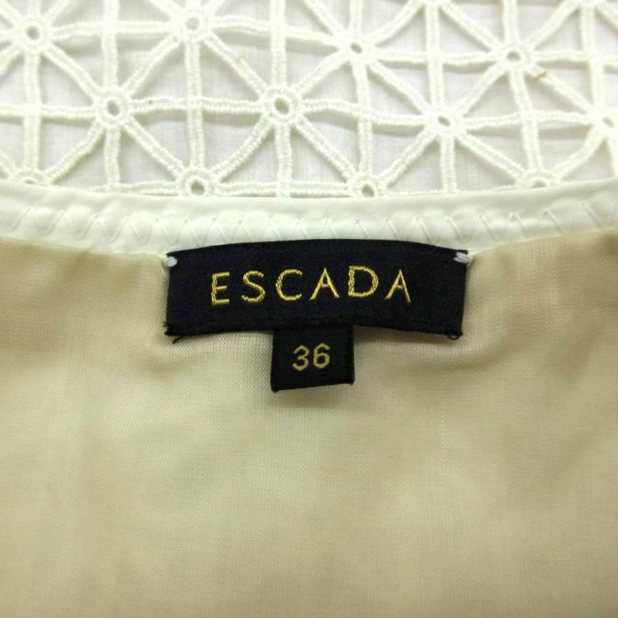 エスカーダ ESCADA タイトスカート ひざ丈 36 S 白 ホワイト /SY36 GY58 レディース : ブランド古着販売のベクトル - 通販 - Yahoo!ショッピング