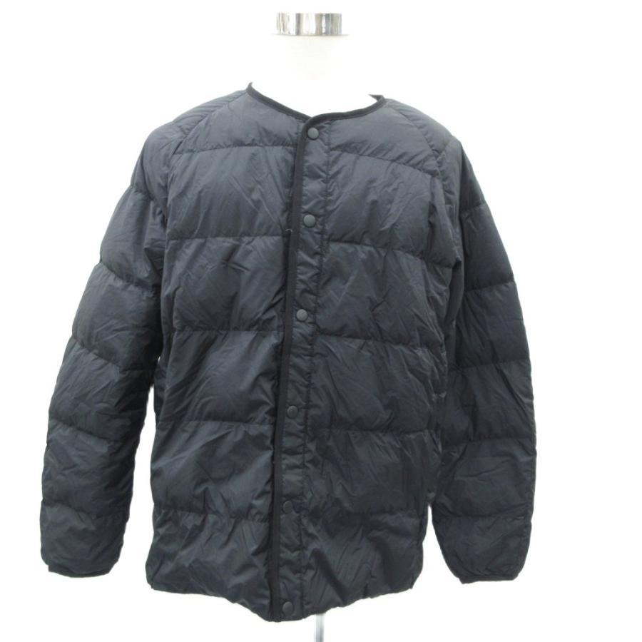 ユニクロ（UNIQLO） ウルトラライトダウン ダウンジャケット XL 黒 ブラック ミドル丈 /HO15 GY61 メンズ : ブランド古着 ...