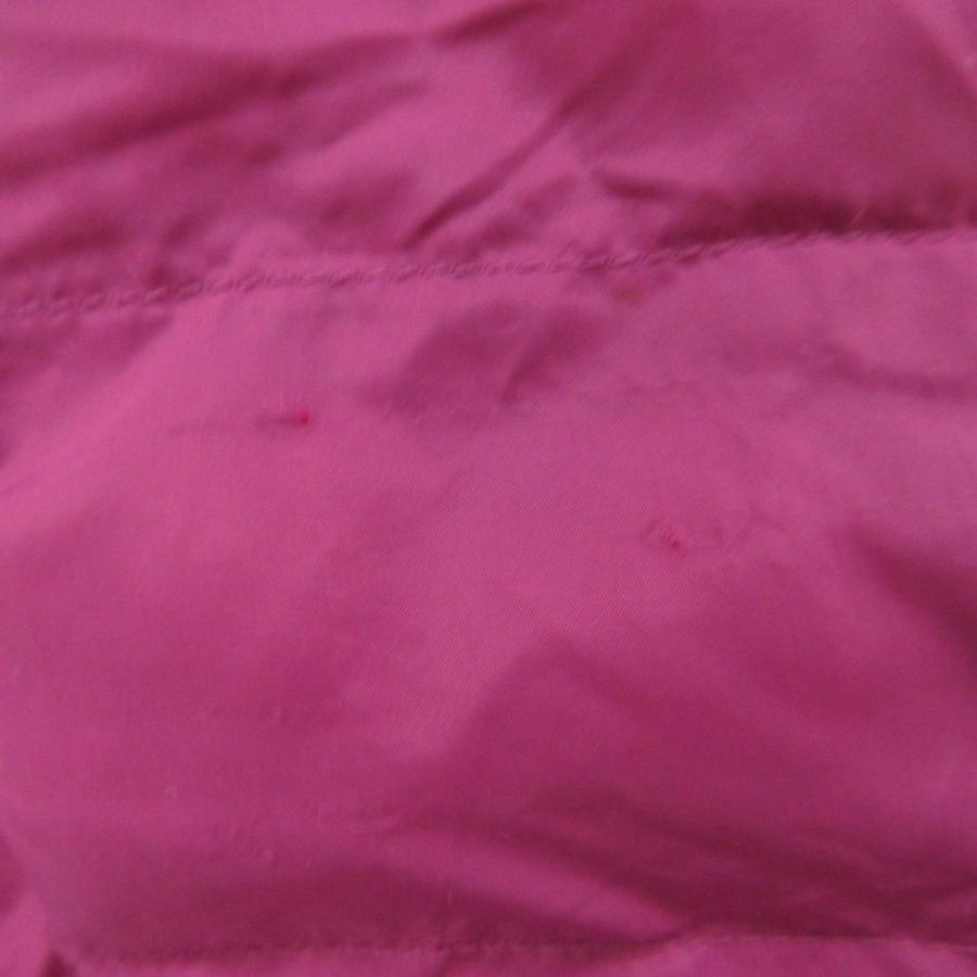 ユニクロ（UNIQLO） 中綿ジャケット スタンドカラー ミドル丈 140 マゼンタ /HO36 GY61 女の子 キッズ : ブランド古着 ...