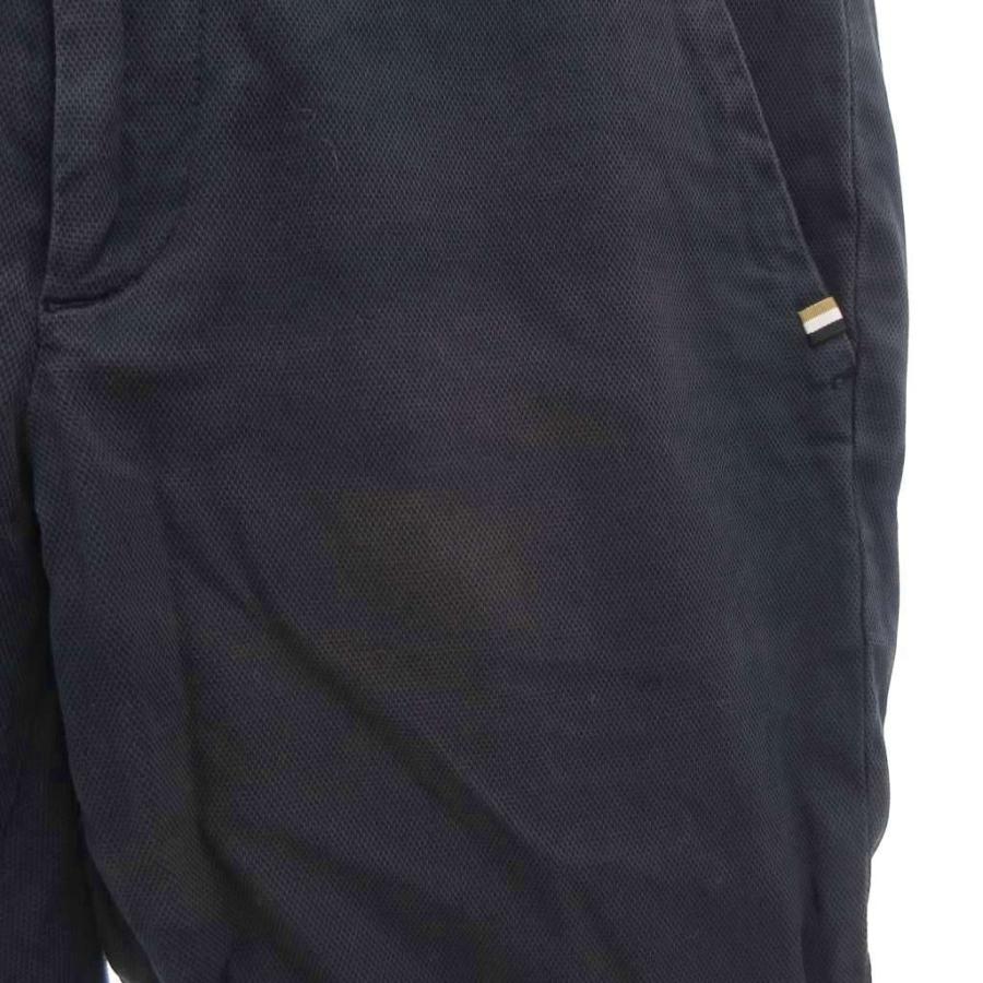 ヒューゴボス HUGO BOSS テーパードパンツ ボトムス UK44 IT44 紺 ネイビー 無地 /KR GY61 メンズ : ブランド ...