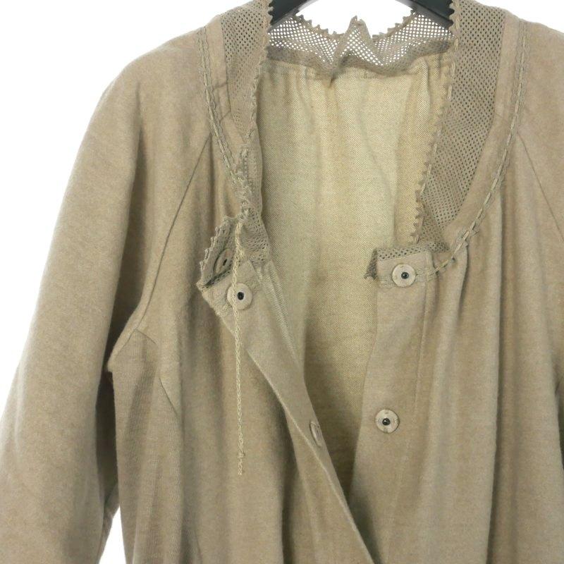 ハート Haat イッセイミヤケ ISSEI MIYAKE カシミヤ混 ワンピース