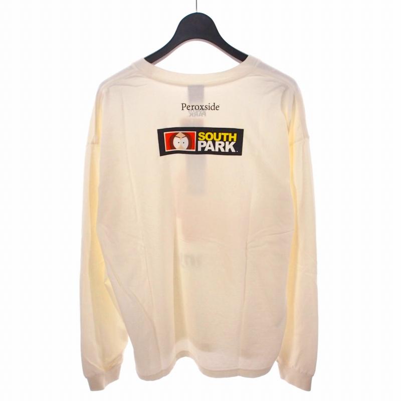【中古】未使用品 サウスパーク SOUTH PARK KENNY LS TEE Tシャツ カットソー 長袖 2 ホワイト 白 メンズ 未使用品 サウスパーク SOUTH PARK KENNY LS TEE Tシャツ カットソー