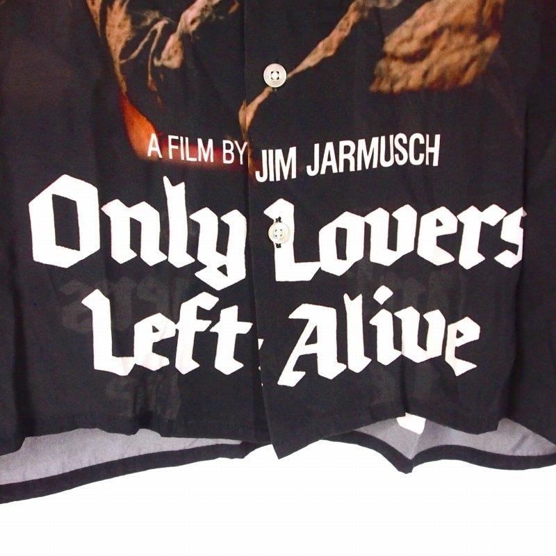 WACKO MARIA（ワコマリア） × ジムジャームッシュ Jim Jarmusch アロハシャツ 半袖 S ブラック 黒 メンズ ...