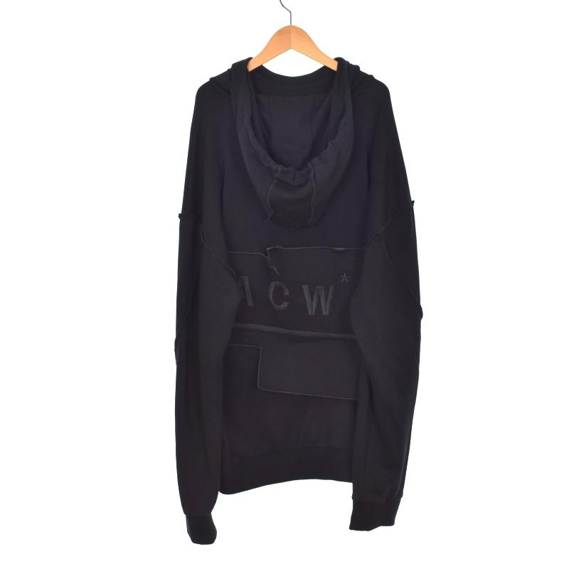アコールドウォール A-COLD-WALL ACW パーカー フーディー M 黒 ブラック CW9SMF03ACTE186 メンズ :208 ...