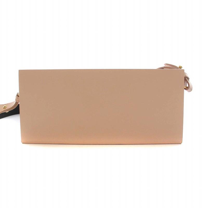 FENDI（フェンディ） 横長ボックス BOX型 ショルダーバッグ ロゴ