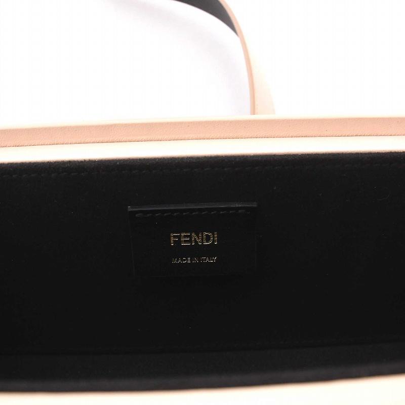 FENDI（フェンディ） 横長ボックス BOX型 ショルダーバッグ ロゴ