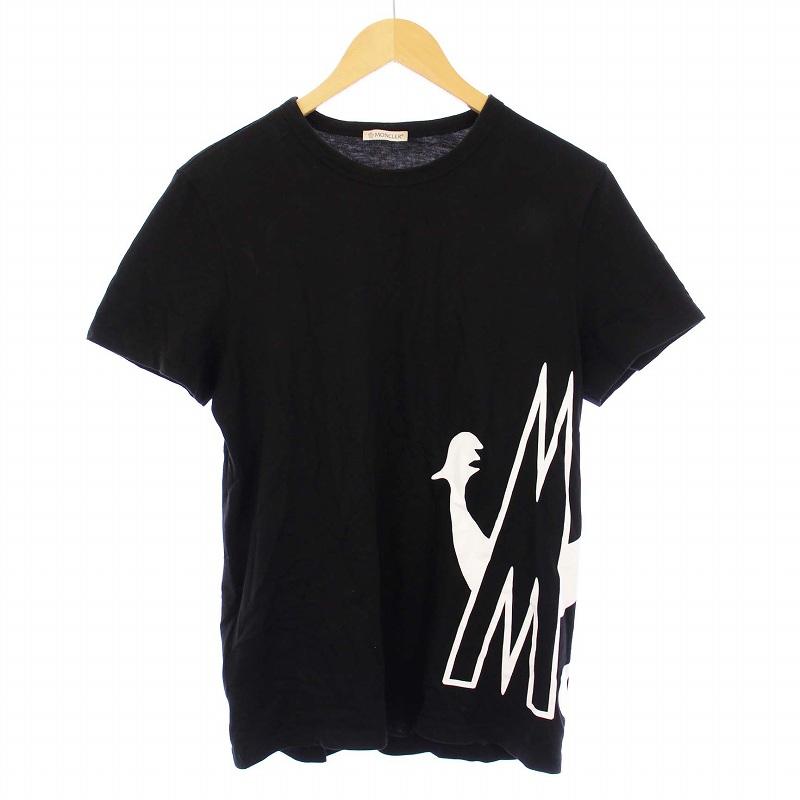 MONCLER モンクレール 19AW MAGLIA T-SHIRT Tシャツ カットソー 半袖 ロゴ S 黒 E20918046150 /KH メンズ : ブランド古着販売のベクトル ...