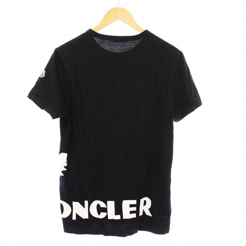 MONCLER モンクレール 19AW MAGLIA T-SHIRT Tシャツ カットソー 半袖 ロゴ S 黒 E20918046150 /KH メンズ : ブランド古着販売のベクトル ...