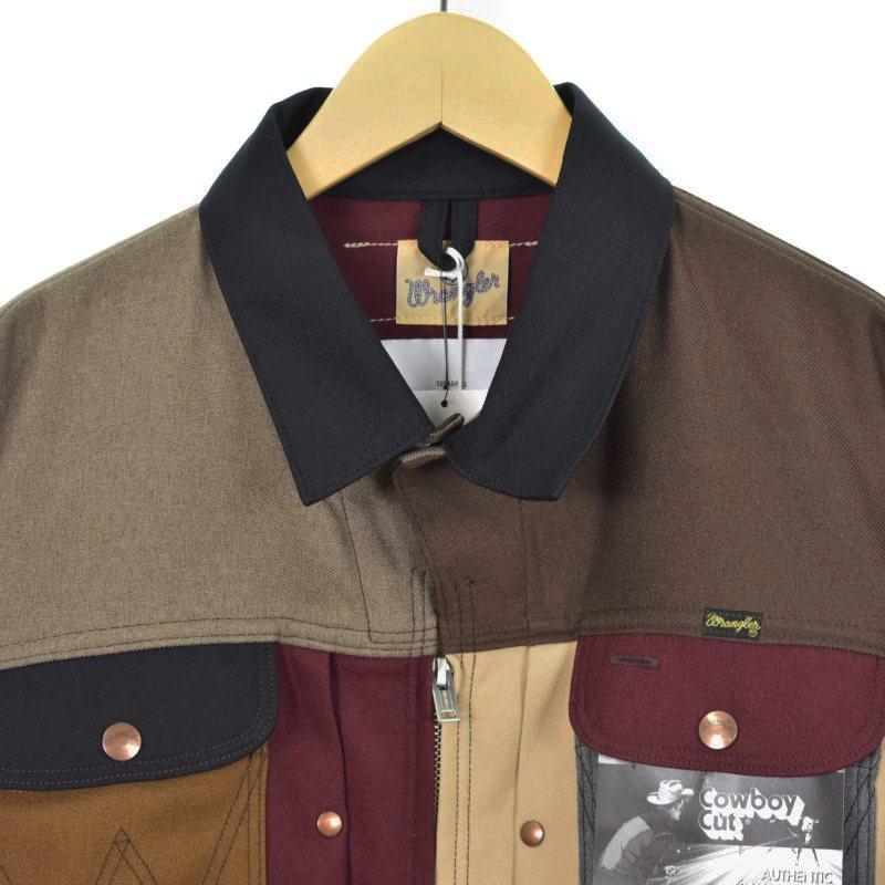 【中古】未使用品 ラングラー WRANGLER シュガーヒル SUGARHILL 24SS MULTI COLOR 24MJZ ジャケット 3 茶 WS9352 未使用品 ラングラー WRANGLER シュガーヒル SUGARHILL 24SS MULTI