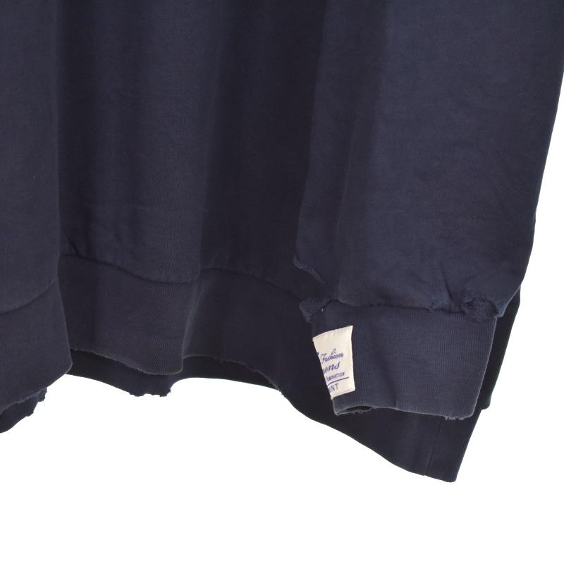 ラフシモンズ RAF SIMONS 22SS Destroyed crewneck sweater Sreapers