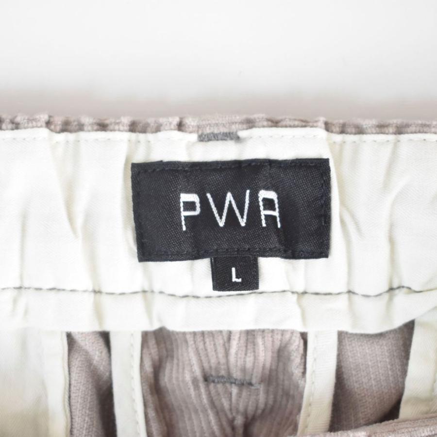 プア PWA FADED 14W RIDGE SKACKS コーデュロイ ストレートパンツ スラックス L グレー P08C012-PT04 ...