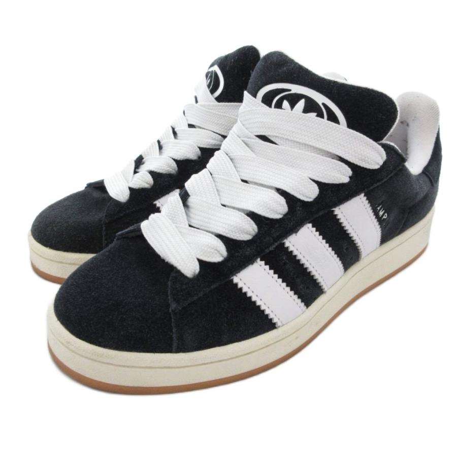 adidas アディダス CUMPUS 00s スニーカー シューズ スエード 27cm 黒 ブラック HQ8708 /JS メンズ ...