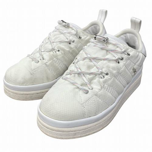MONCLER モンクレール × adidas アディダス CAMPAS キャンパス スニーカー 白 ホワイト 23.5cm IG7865 ...