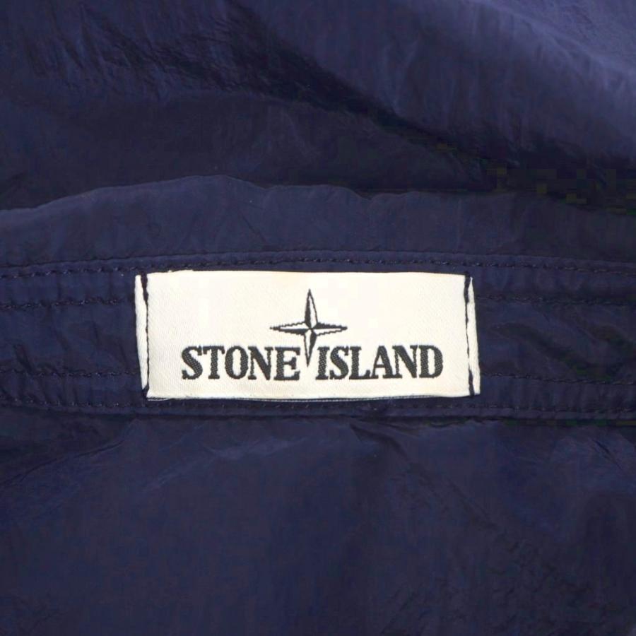 ストーンアイランド STONE ISLAND NYLON METAL ジャケット ロゴ ナイロン L 紺 ネイビー 641510544 /AN13 メンズ : ブランド古着販売のベクトル ...
