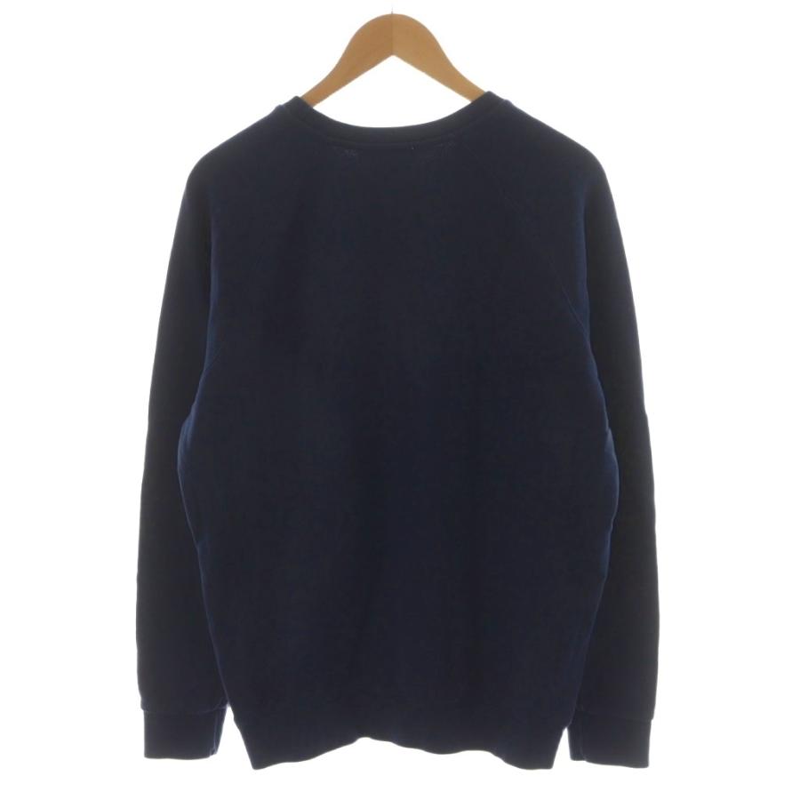 メゾンキツネ MAISON KITSUNE スウェット トレーナー 刺繍ロゴ