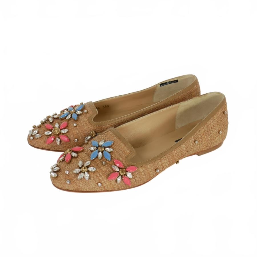 DOLCE&GABBANA ドルチェ&ガッバーナ ドルガバ ビジュー パンプス DOLCE&GABBANA ドルチェ&ガッバーナ ドルガバ ビジュー パンプス