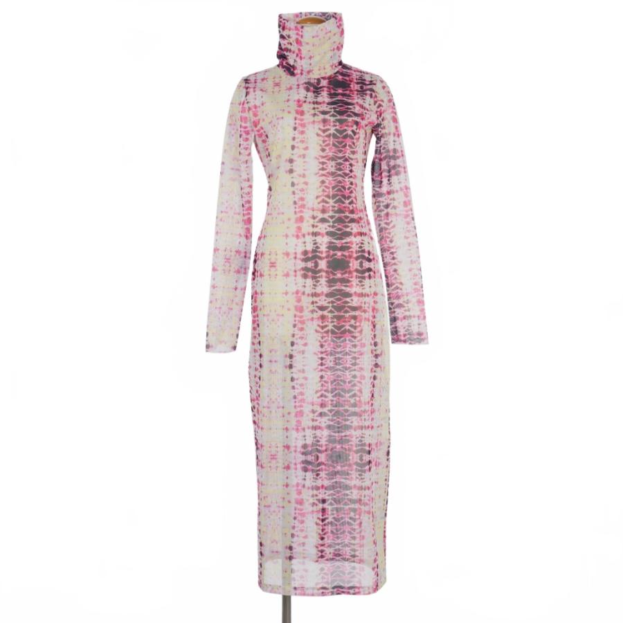 アキコアオキ AKIKOAOKI チュールドレス ワンピース シースルー ロング丈 F フリーサイズ ピンク AA21AW-CSD01-C レディース : ブランド古着販売のベクトル - 通販 ...