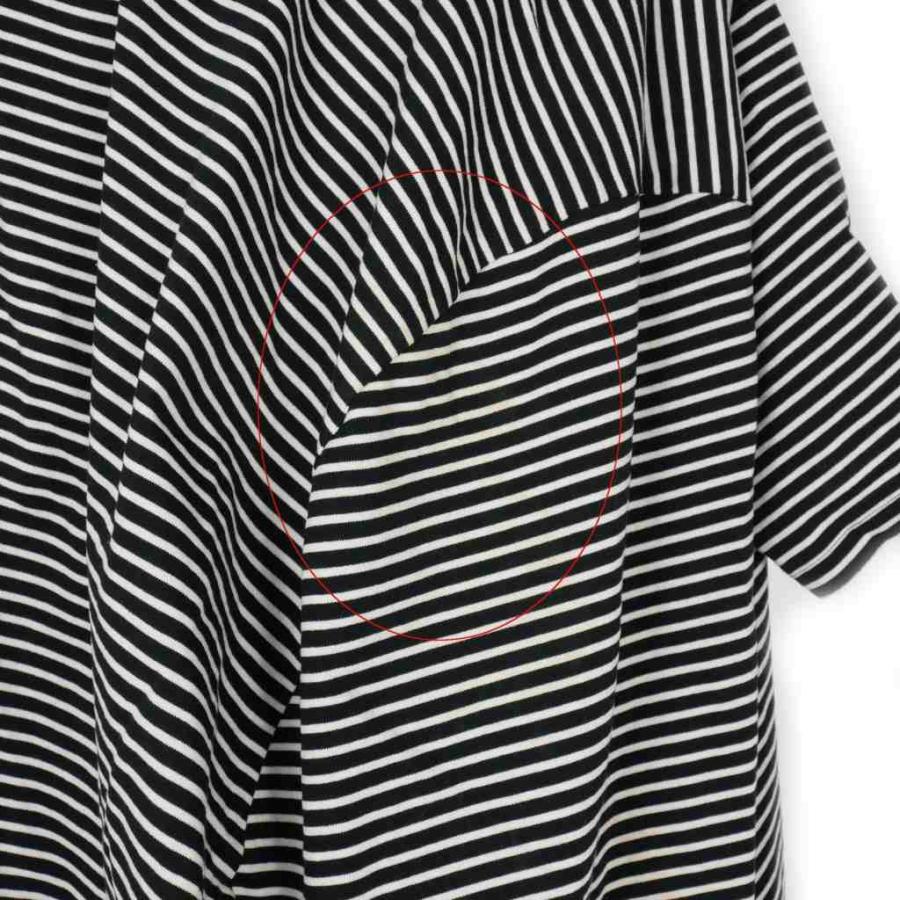 アンリアレイジ ANREALAGE ボール ボーダー Tシャツ カットソー 半袖