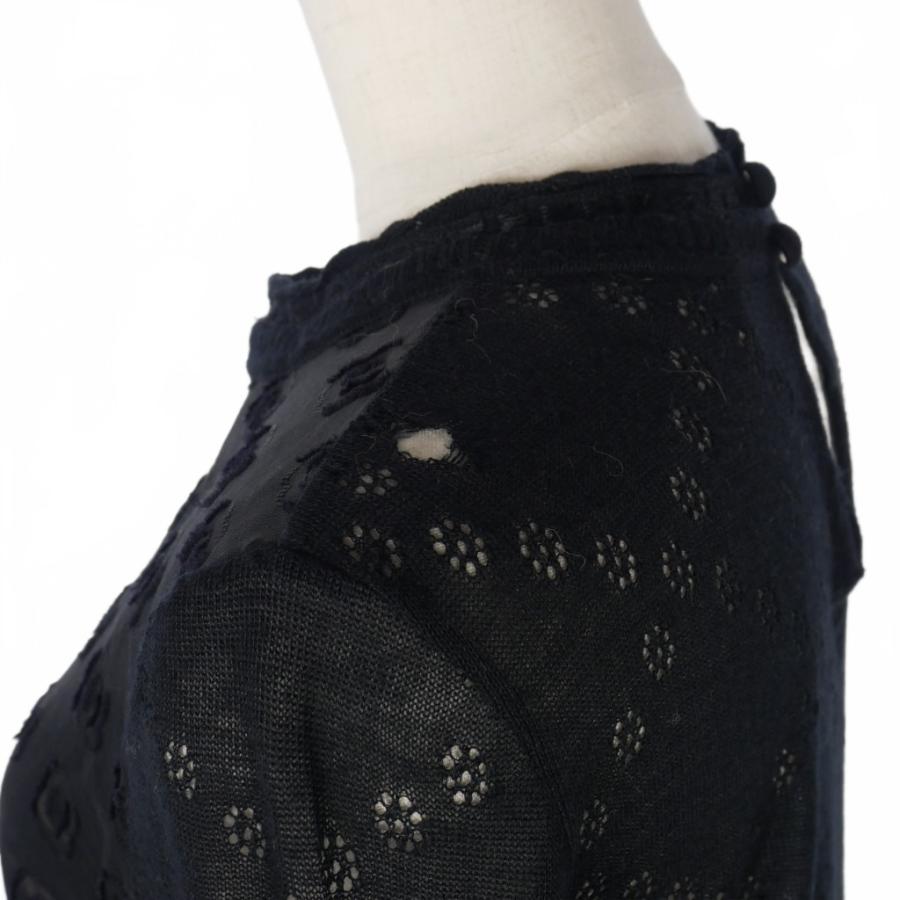 マメクロゴウチ Mame Kurogouchi 20AW フローラルカット ジャガード