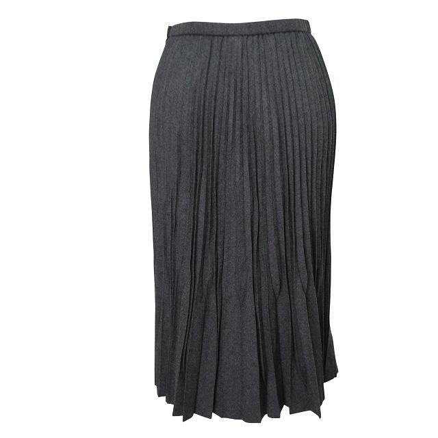 KORET スカート 膝丈 プリーツ Sサイズ相当 グレー k1194 0131 レディース : ブランド古着販売のベクトル - 通販 - Yahoo!ショッピング