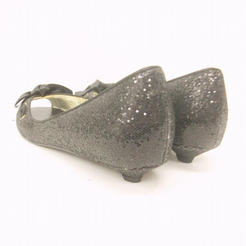 ワシントン WASHINGTON パンプス リボンモチーフ ラメ 426-3251 黒 ブラック 27.0 レディース : 220-902410210025 : ブランド古着販売のベクトル ...