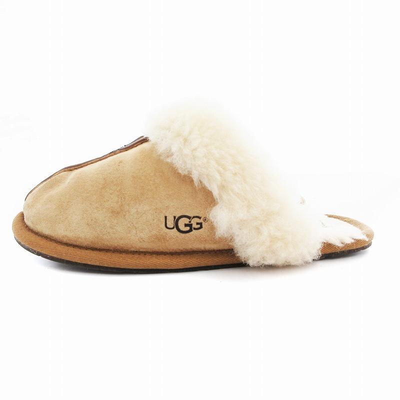 アグ UGG SCUFFETTE II スカフェット ムートンスリッパ サンダル 5661 US 5 22.0cm ベージュ /VU 0318 レディース : ブランド古着販売のベクトル ...