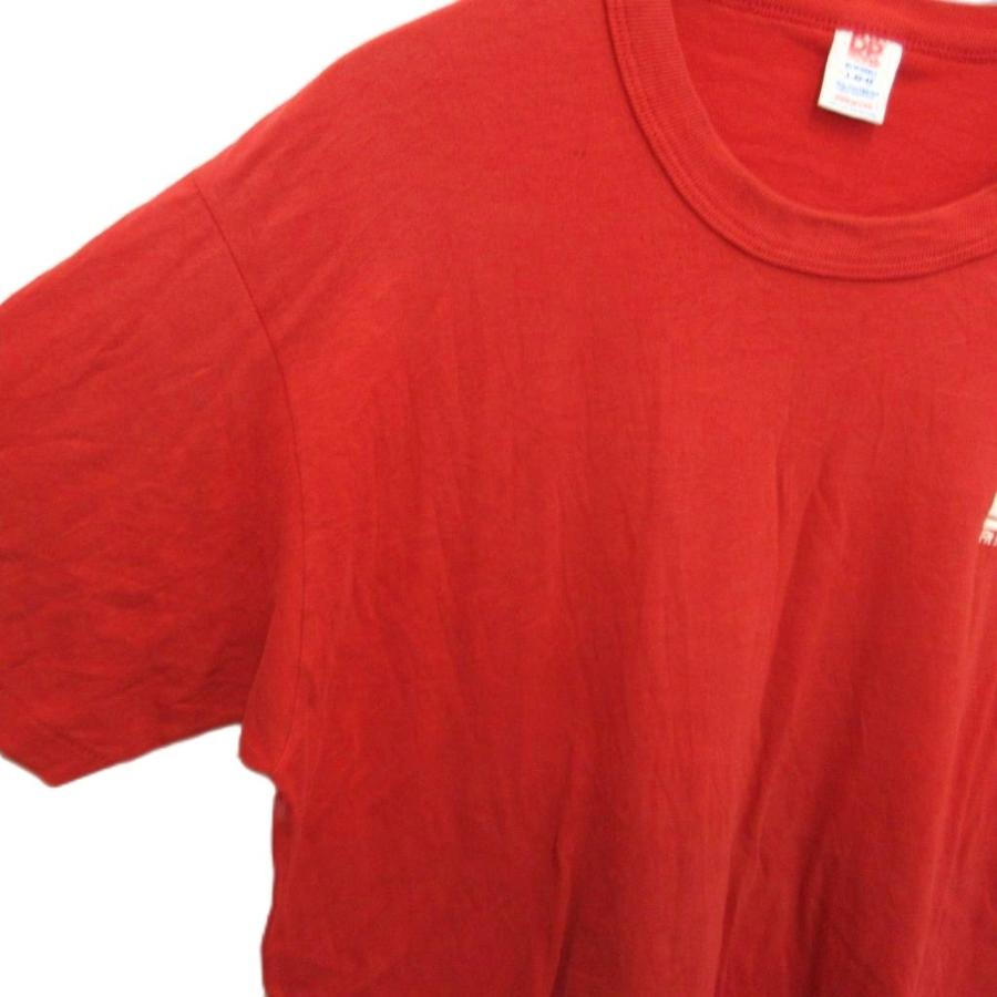 DP 90s Tシャツ 半袖 シングルステッチ ロゴプリント L 赤 レッド MET2 メンズ : ブランド古着販売のベクトル - 通販 ...