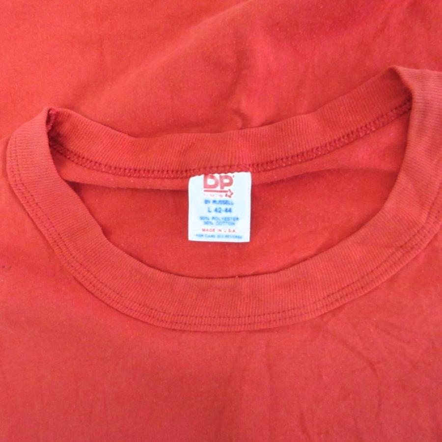 DP 90s Tシャツ 半袖 シングルステッチ ロゴプリント L 赤 レッド MET2 メンズ : ブランド古着販売のベクトル - 通販 ...
