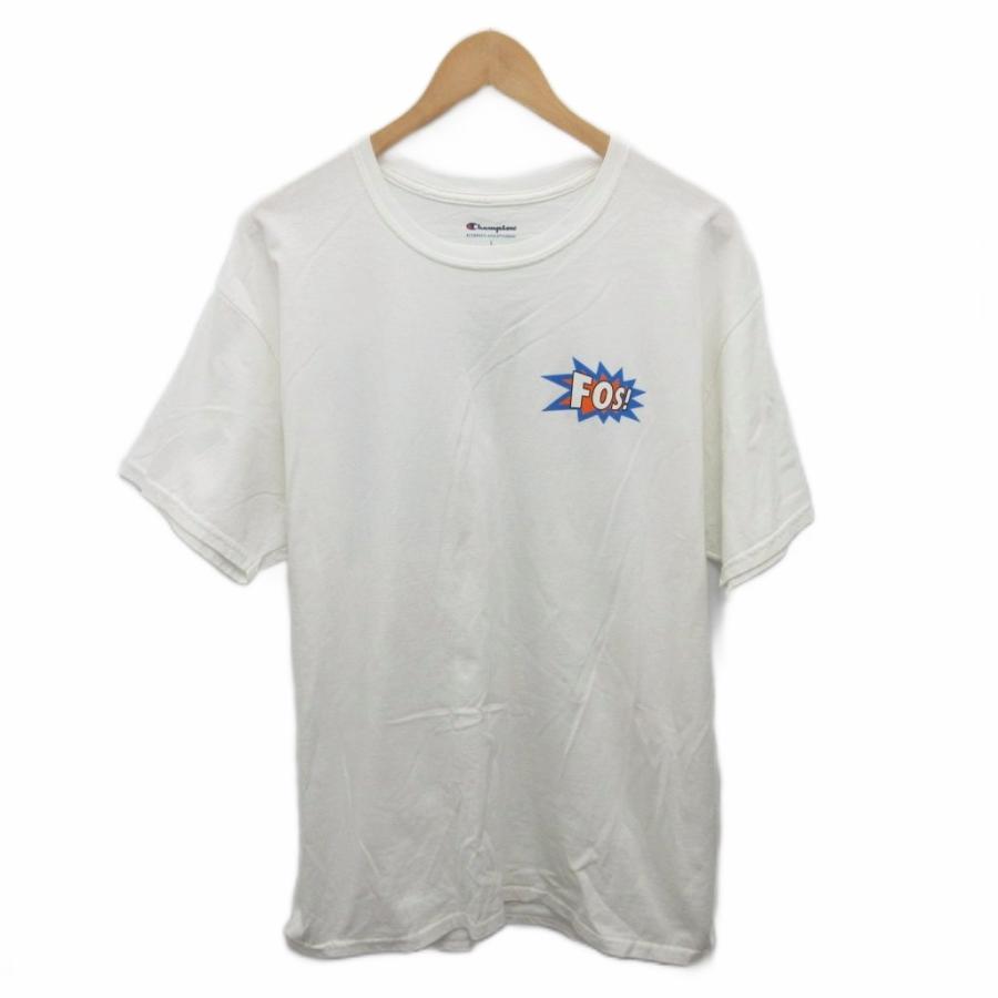 Champion チャンピオン × ヴァージルアブロー Figures Of Speech Merch FOS BKM CAT T ...