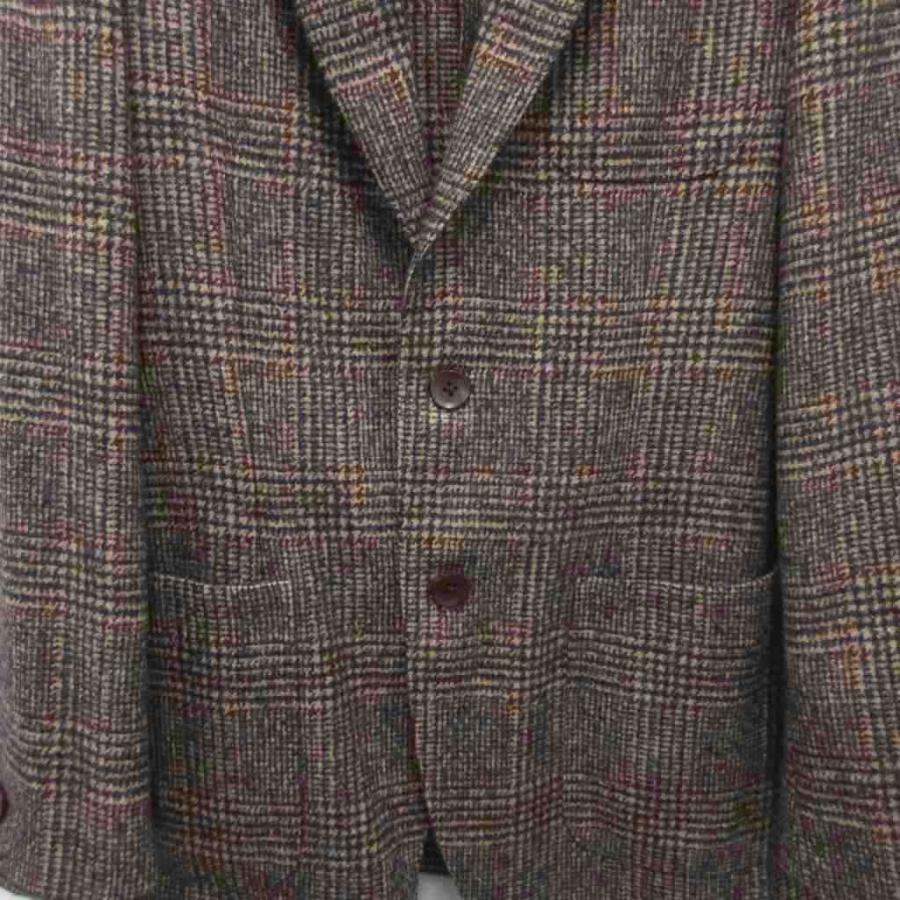 エルネスト ELNEST 美品 テーラードジャケット ブレザー チェック