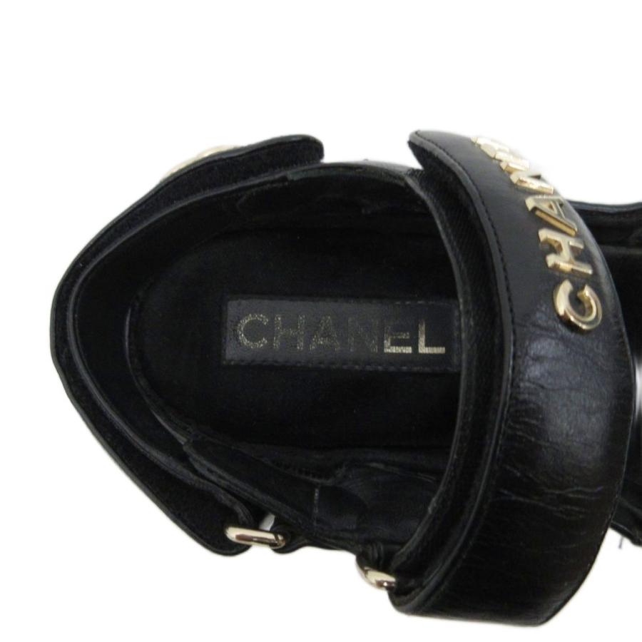CHANEL（シャネル） スポーツ サンダル ココマーク マトラッセ レザー