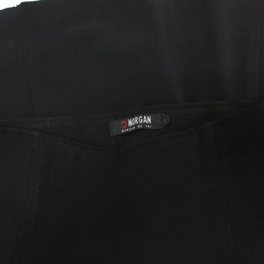 モーガン デ トイ MORGAN DE TOI フレアスカート ひざ丈 38 黒 ブラック レディース : ブランド古着販売のベクトル ...