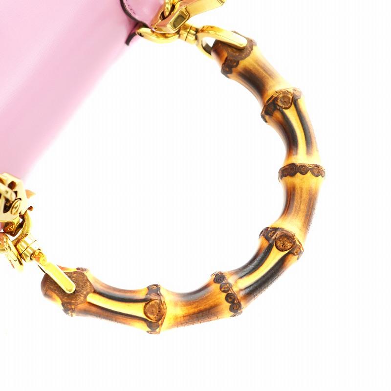 GUCCI（グッチ） バンブー 1947 ミニ トップハンドルバッグ ショルダー