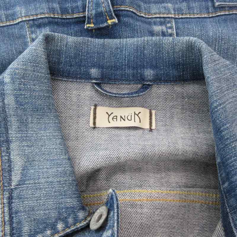 ヤヌーク YANUK EMILY デニムジャケット Gジャン デザインボタン ヤヌーク YANUK EMILY デニムジャケット Gジャン デザインボタン