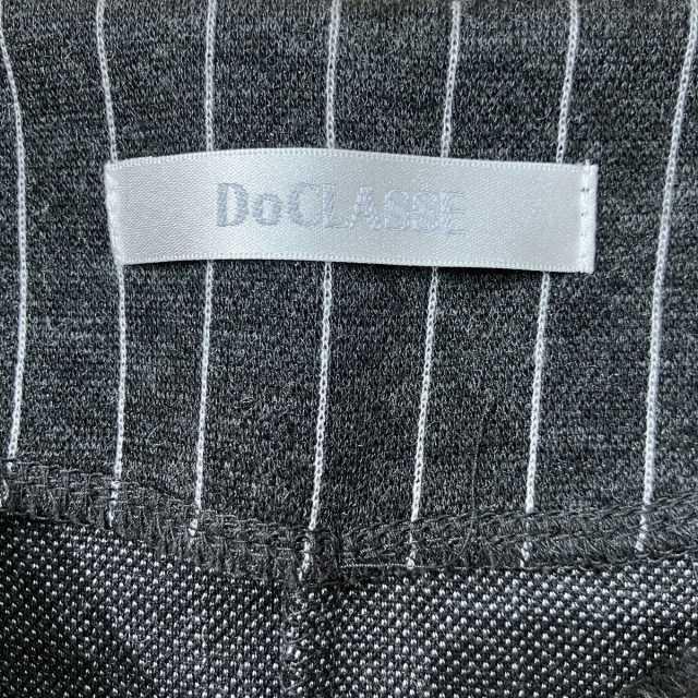 ドゥクラッセ DoCLASSE 美品 ワンピース ロング ストライプ 長袖 グレー XS レディース : ブランド古着販売のベクトル - 通販 - Yahoo!ショッピング