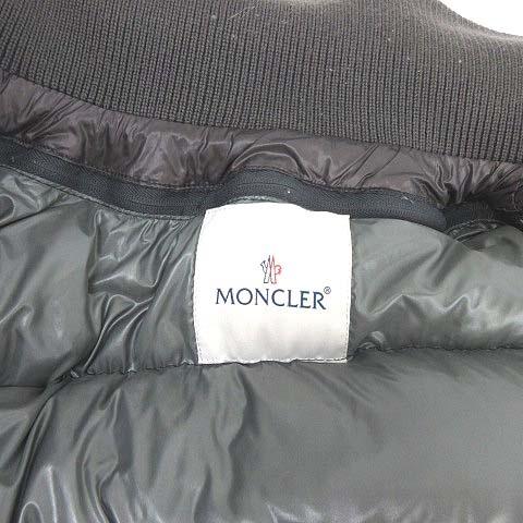 MONCLER（モンクレール） MONCLER ZIN GIUBBOTO ダウンジャケット ジン ショート丈 40315 0 S位 黒 ...