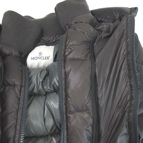 MONCLER（モンクレール） MONCLER ZIN GIUBBOTO ダウンジャケット ジン ショート丈 40315 0 S位 黒 ...